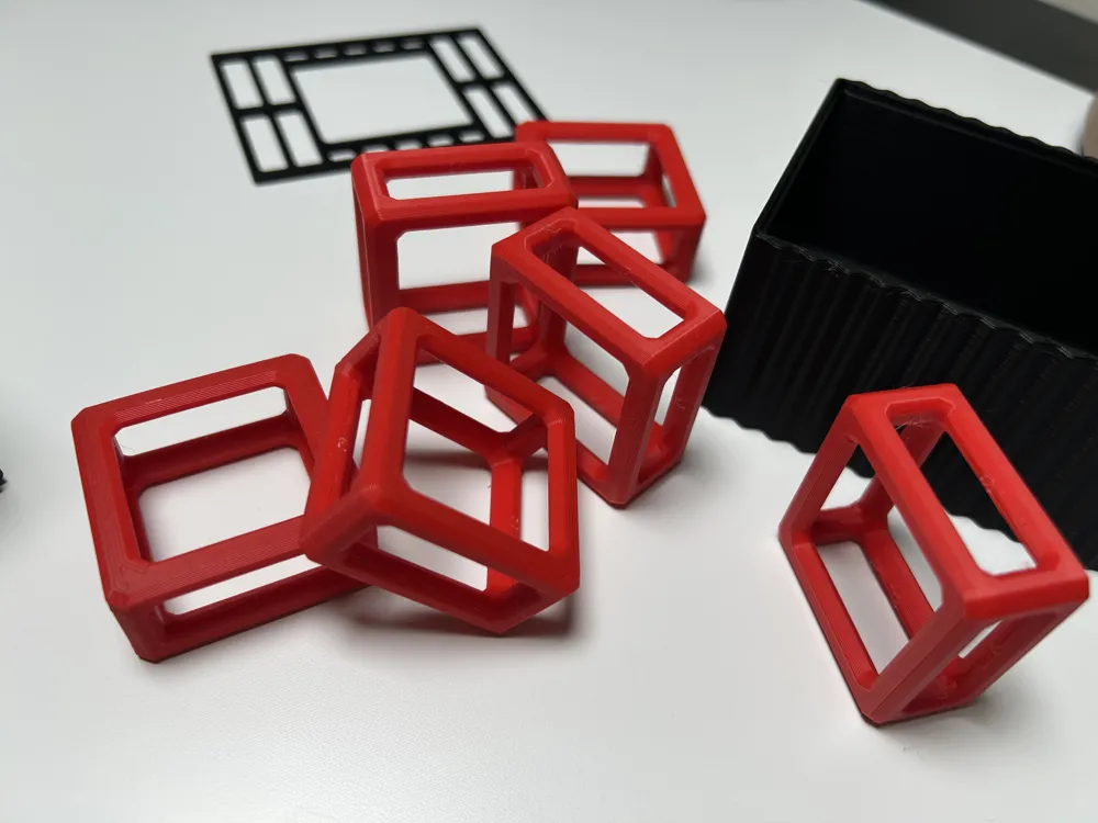 SIX BLOCK PUZZLE Hollow Blocks - Free 3D Print Model - MakerWorld