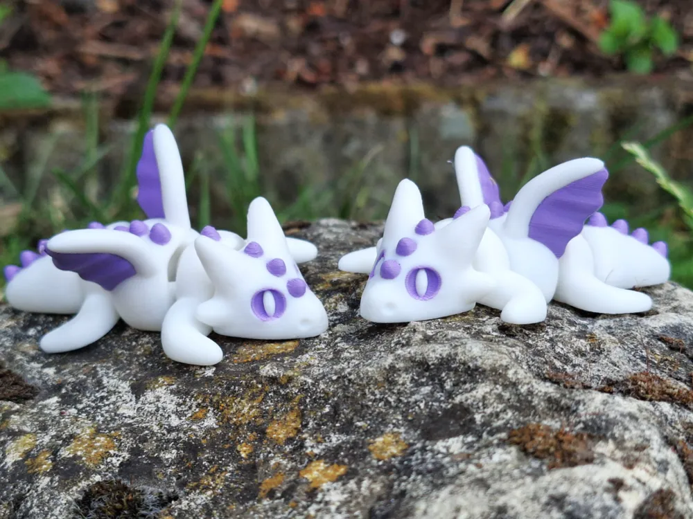 Cute Flexi Dragon by Alex's 3D prints MakerWorld: Download Free 3D Models