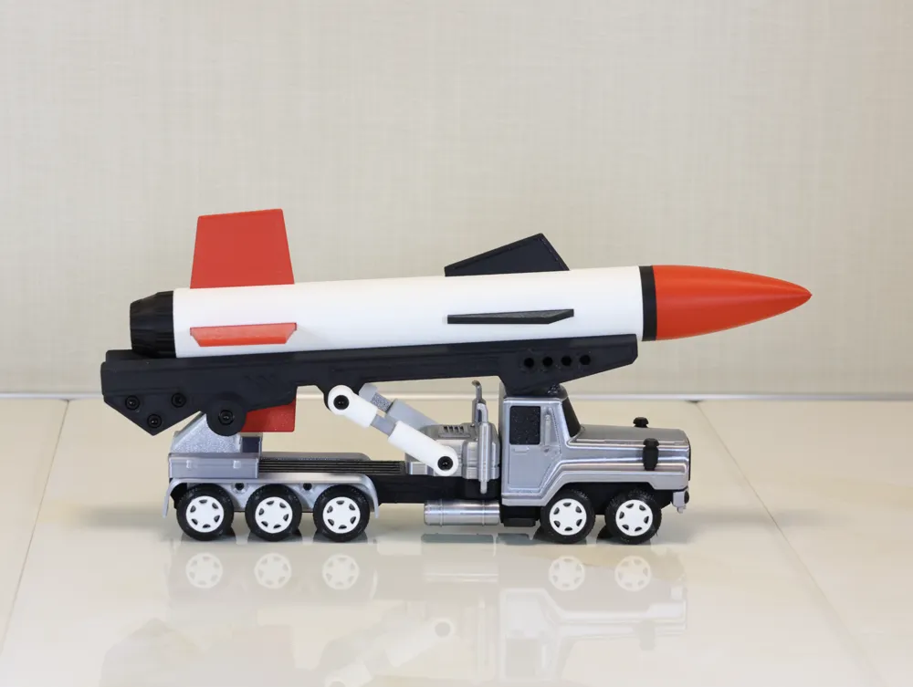 红警V3火箭 V3 Rocket Launcher Command & Conquer RA2 by 三十而肥 - 30 3D Print ...