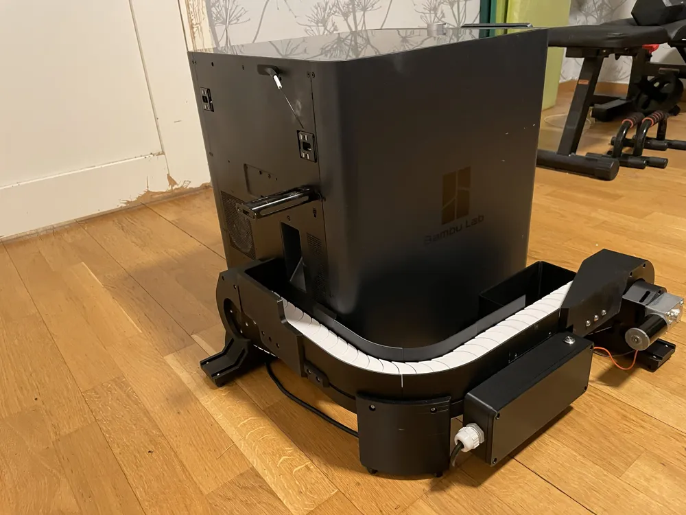 Conveyor for printer waste (Poop conveyor) - Free 3D Print Model ...
