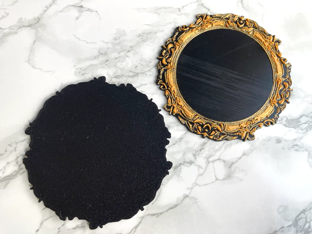 Ornate Frame Coaster by PenolopyBulnick - MakerWorld