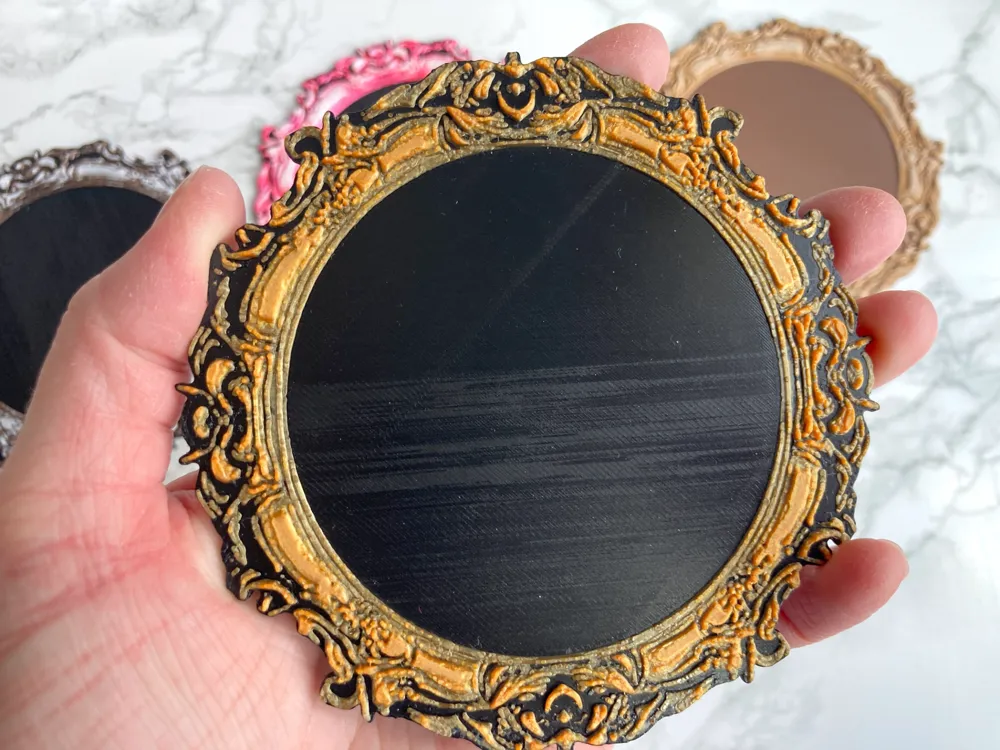 Ornate Frame Coaster by PenolopyBulnick - MakerWorld