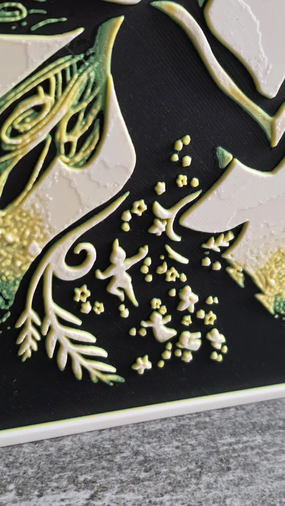 Disney TinkerBell Hueforge by RIVY3Dprint MakerWorld: Download Free 3D ...