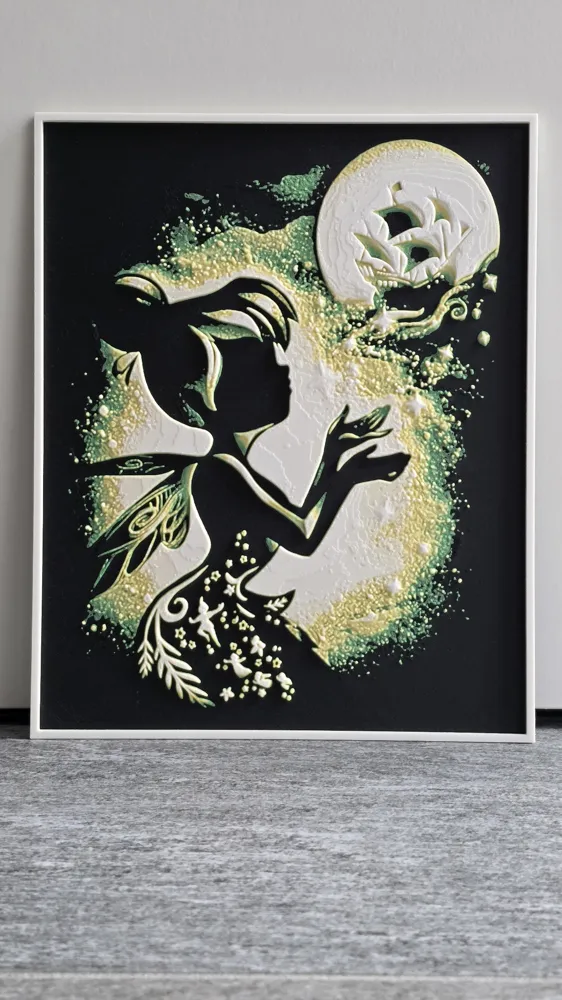Disney TinkerBell Hueforge by RIVY3Dprint MakerWorld: Download Free 3D ...
