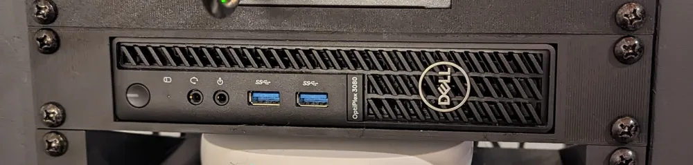 Dell OptiPlex 3080 Micro 10" Rack Mount by potatopirate - MakerWorld