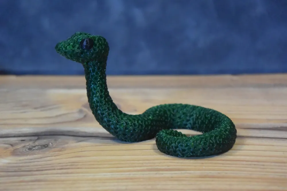 Knitted Snake by Smoggy3D MakerWorld: Download Free 3D Models