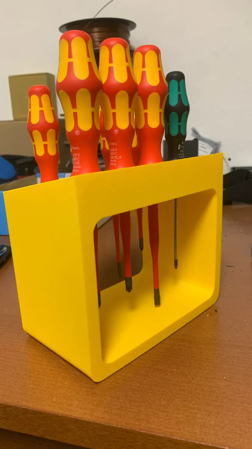 Gridfinity Wera srewdriver stand by Mackom - MakerWorld