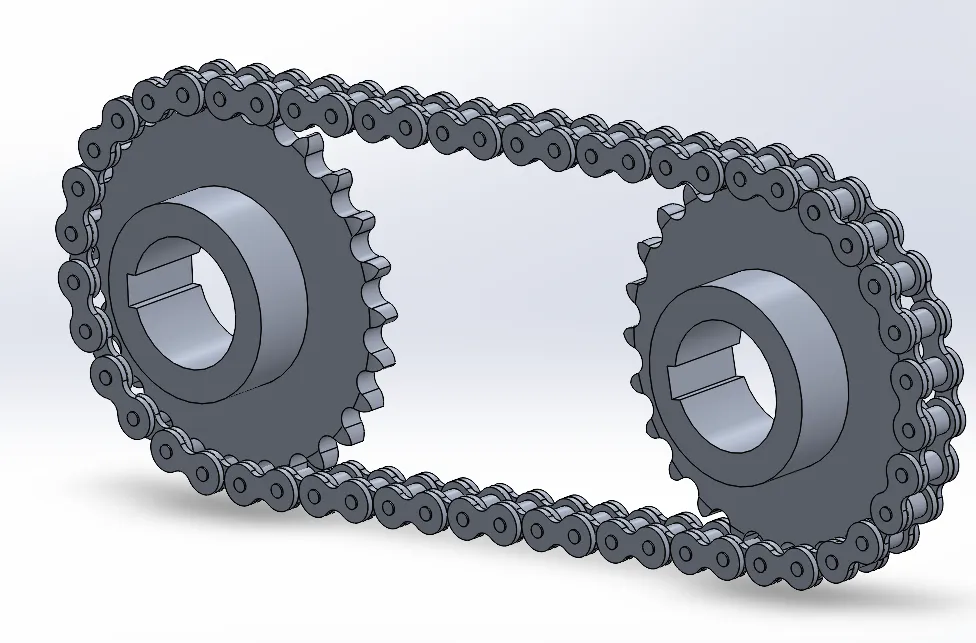 Sprocket and chain - Free 3D Print Model - MakerWorld