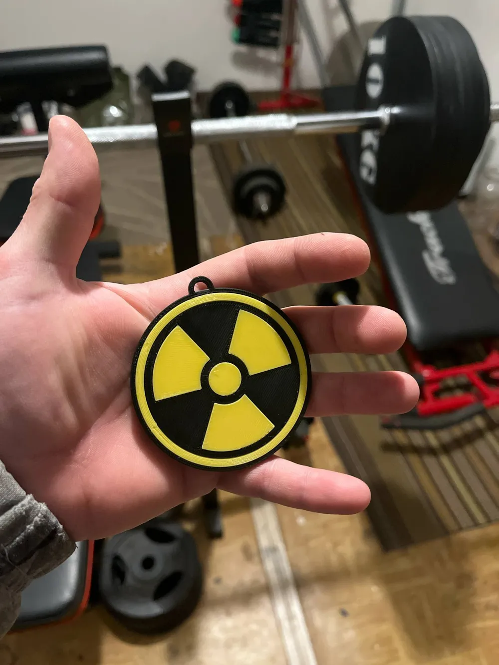 Fallout Nuke symbol, atom bomb icon by Ainon3DprintMakerWorld: Download ...