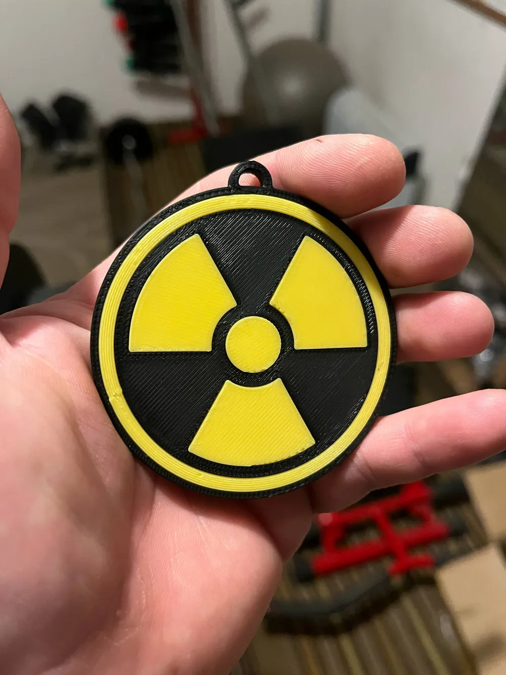 Fallout Nuke symbol, atom bomb icon by Ainon3DprintMakerWorld: Download ...