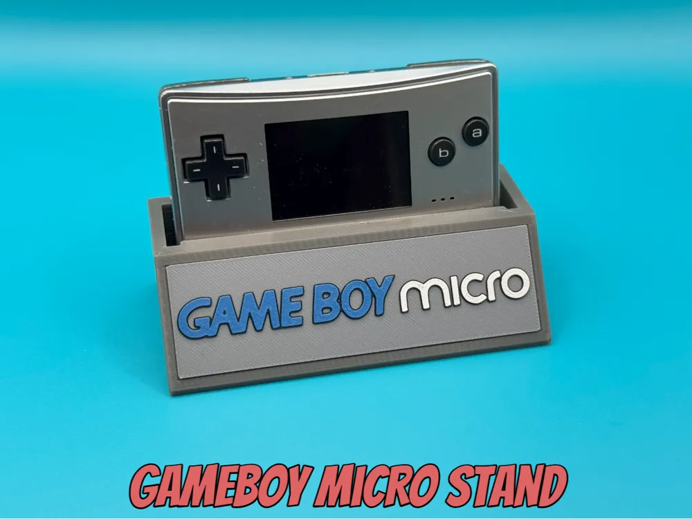 Nintendo Gameboy Micro Stand by RetroGameMaker - MakerWorld