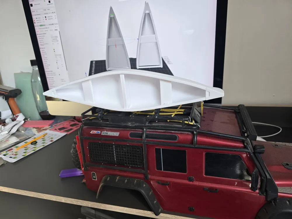 1/10 Scale Canoe – Model for RC Cars & Dioramas by Filipes91 MakerWorld ...