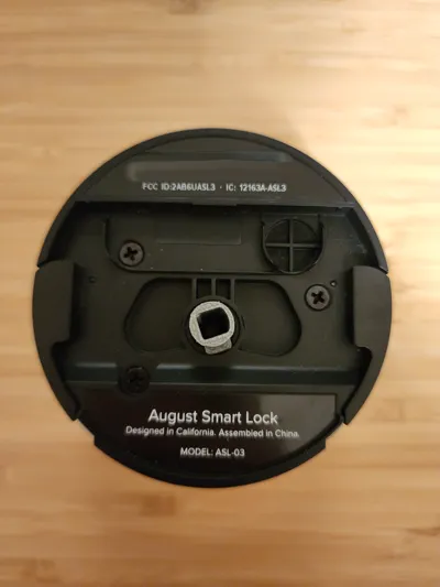 August Smart Lock Kwikset Deadbolt Adapter by fearmyfinger - MakerWorld