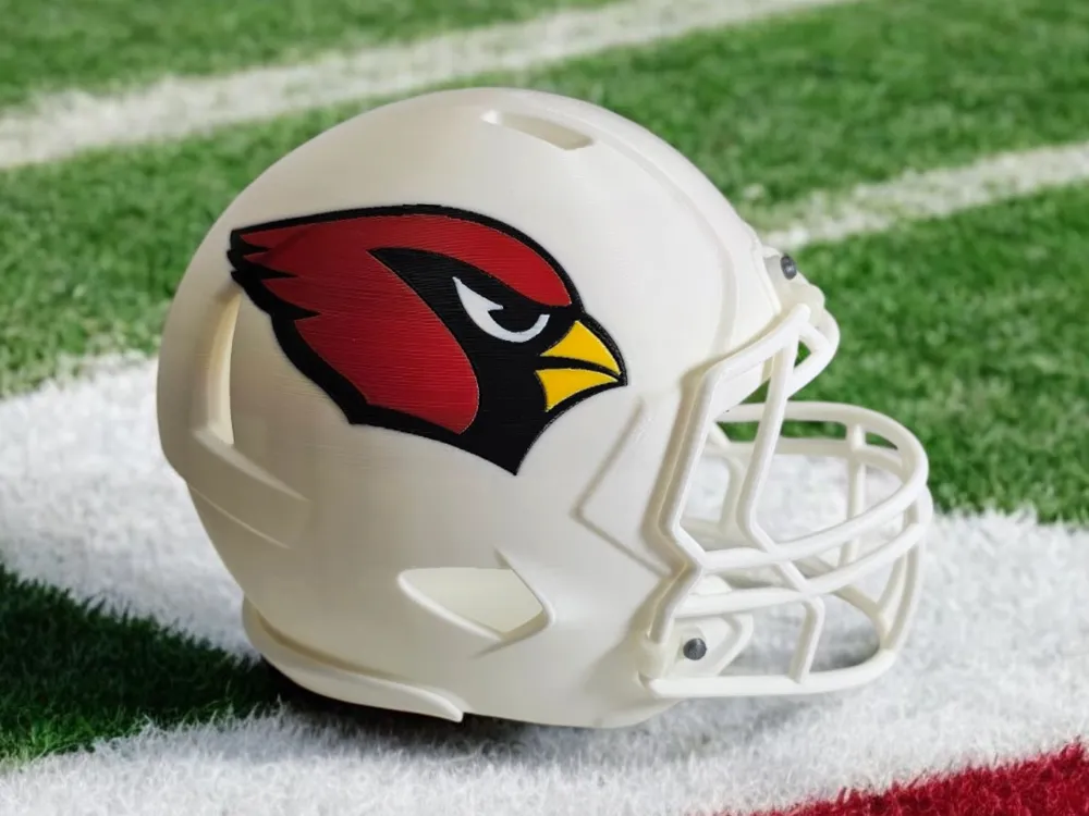 Arizona Cardinals Football Helmet - Free 3D Print Model - MakerWorld