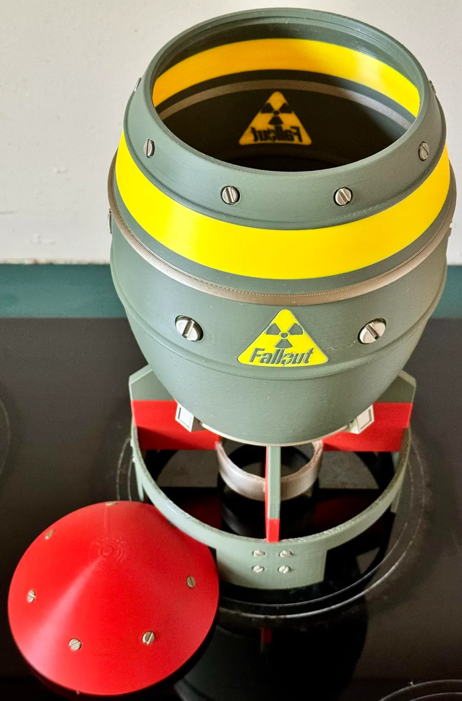 Fallout Mini Nuke AMS 4 Color Print Remixed by Faran3D - MakerWorld