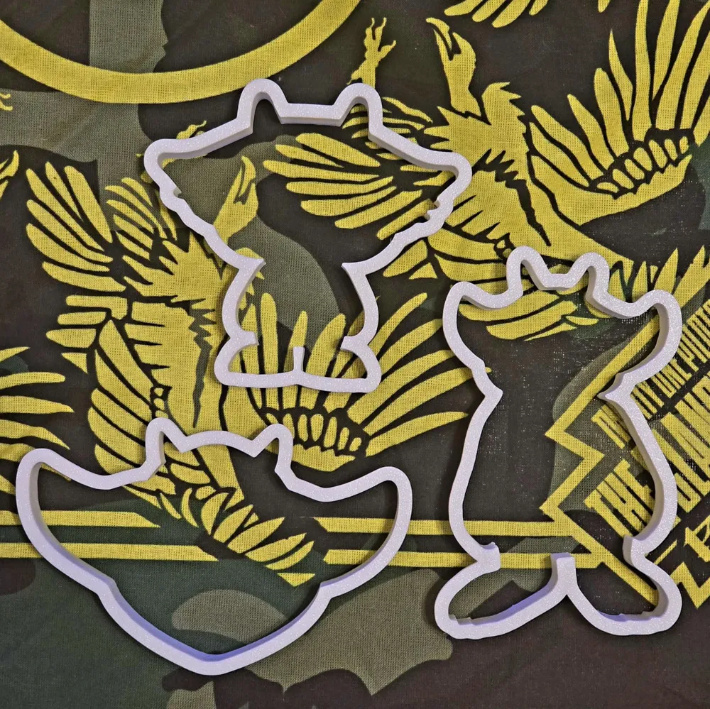 Ned Cookie Cutters (Inspired by TØP) - Free 3D Print Model - MakerWorld