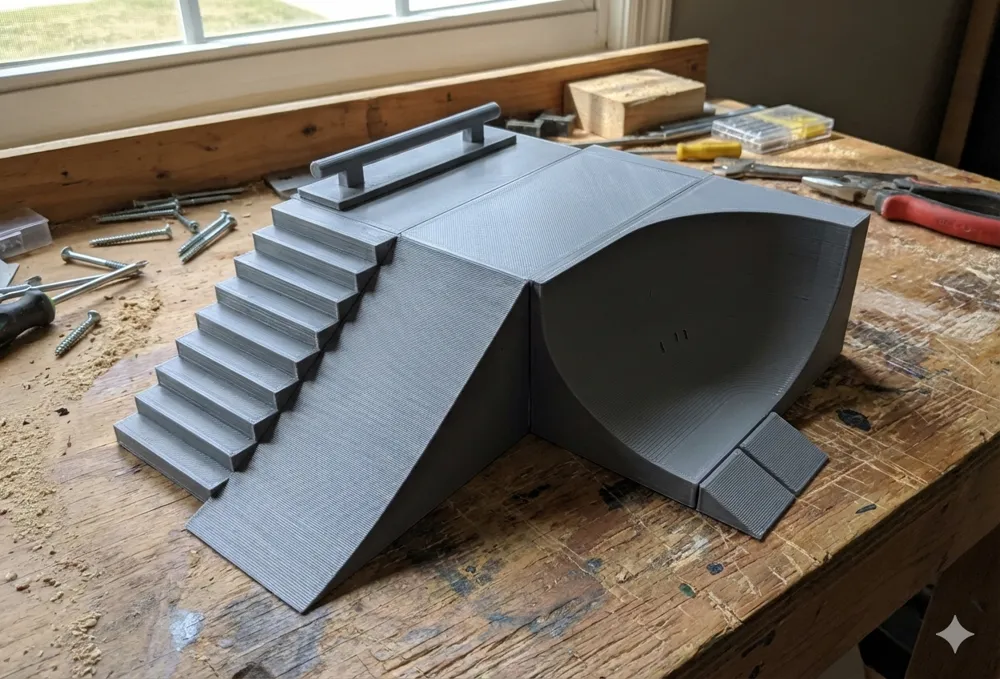 Finger skatepark - Free 3D Print Model - MakerWorld