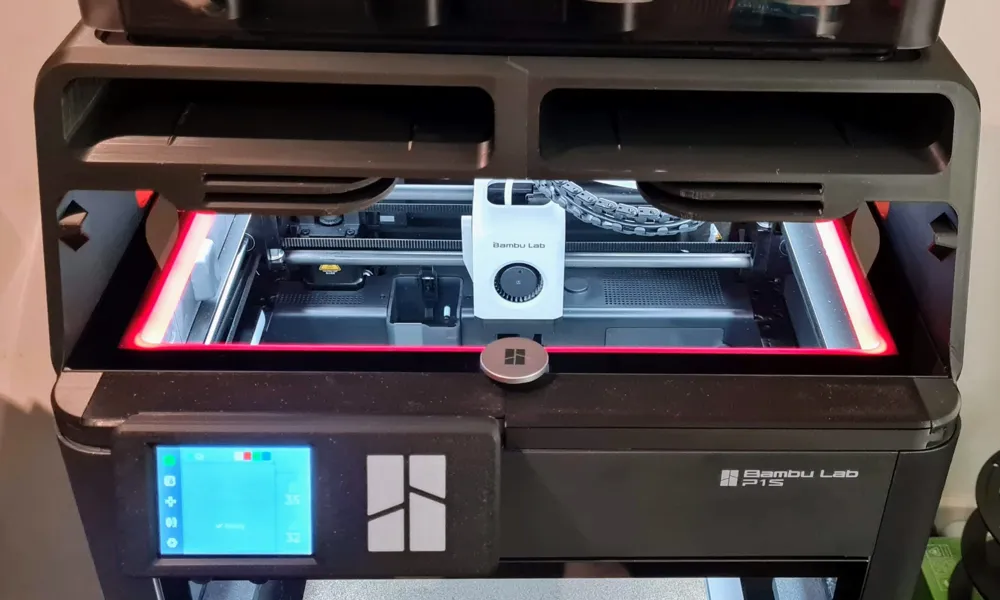 AMS Riser V2 Remix for XTouch Screen Remixed by CEL Design - MakerWorld