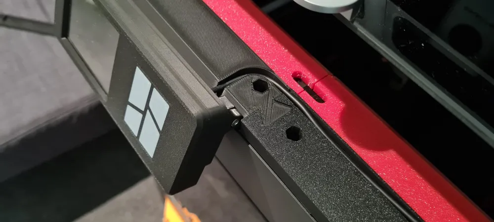 AMS Riser V2 Remix for XTouch Screen Remixed by CEL Design - MakerWorld