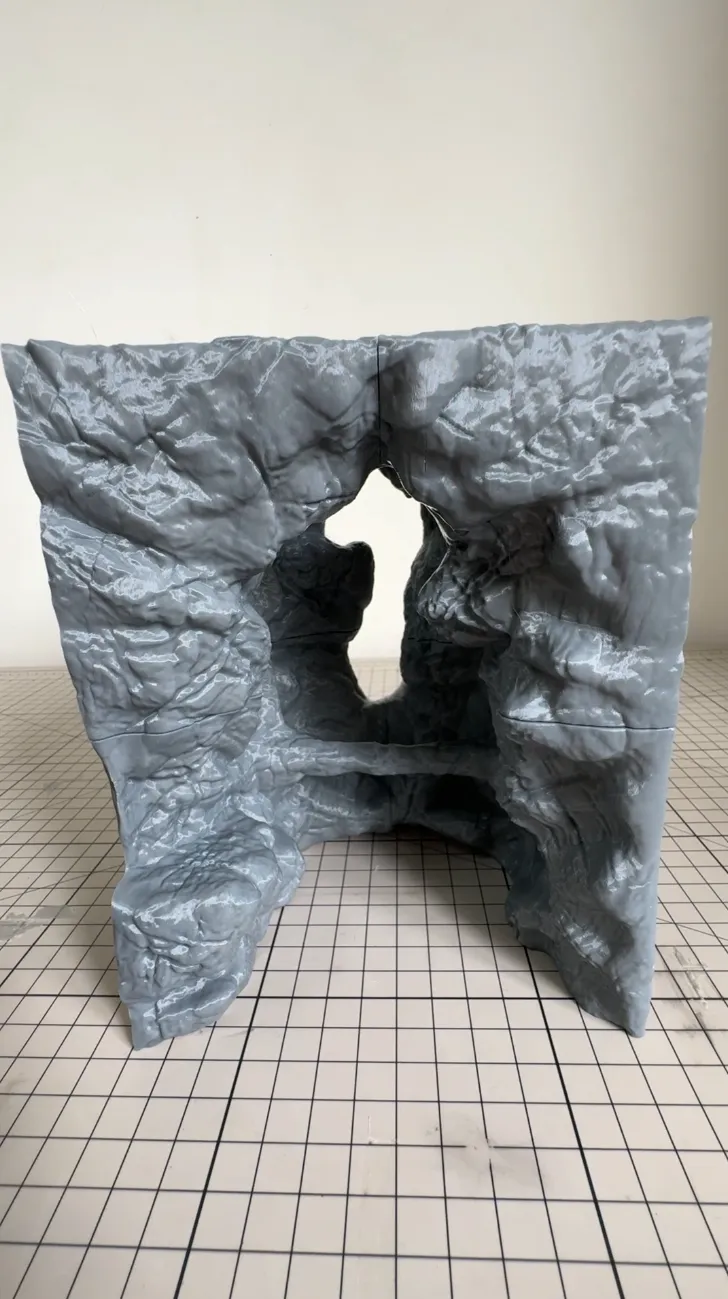 Cave Aquarium Landscaping by 墨の青Betta MakerWorld: Download Free 3D Models