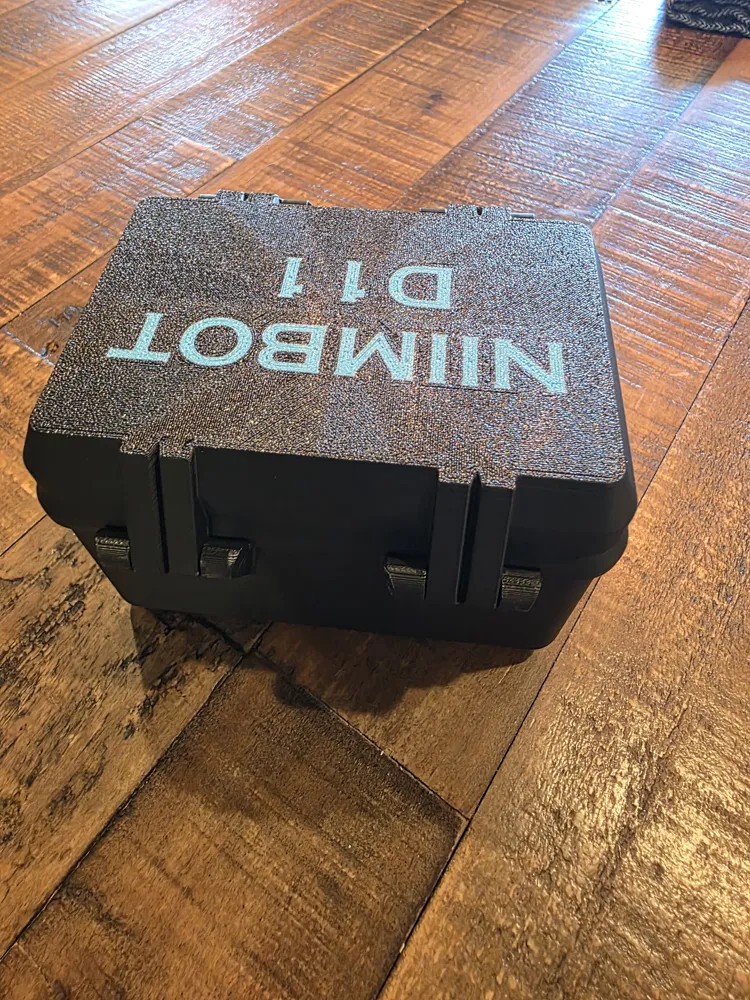 Niimbot D11_H Case. Snap Lock No hardware required - Free 3D Print ...