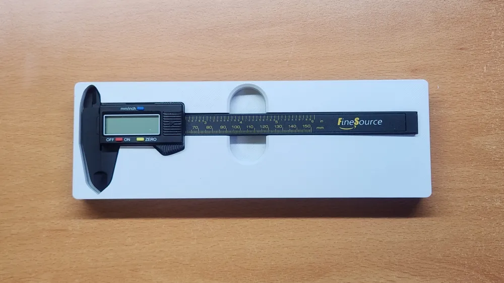 Gridfinity Bin Digital Caliper model : VC-HeiKa - Free 3D Print Model ...