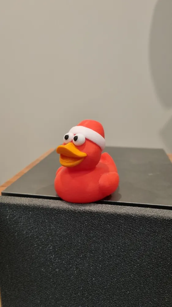 Santa Elmo Duck! Quackelmo! Christmas Duck! - Free 3D Print Model ...