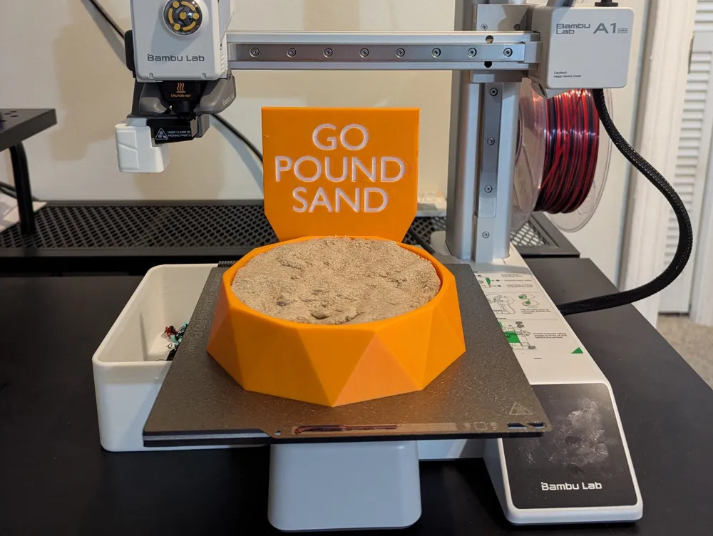 "Go Pound Sand" Box by David's IT Garage MakerWorld: Download Free 3D ...