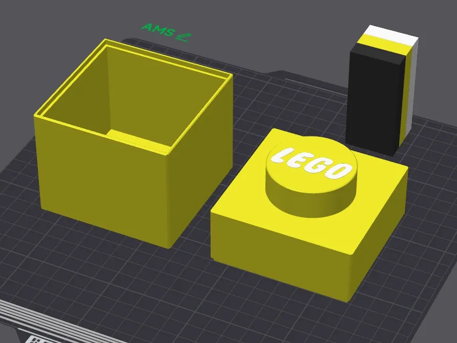 Caja de almacenamiento gigante de ladrillo 1x1 (Escala 10x) - AMS ...