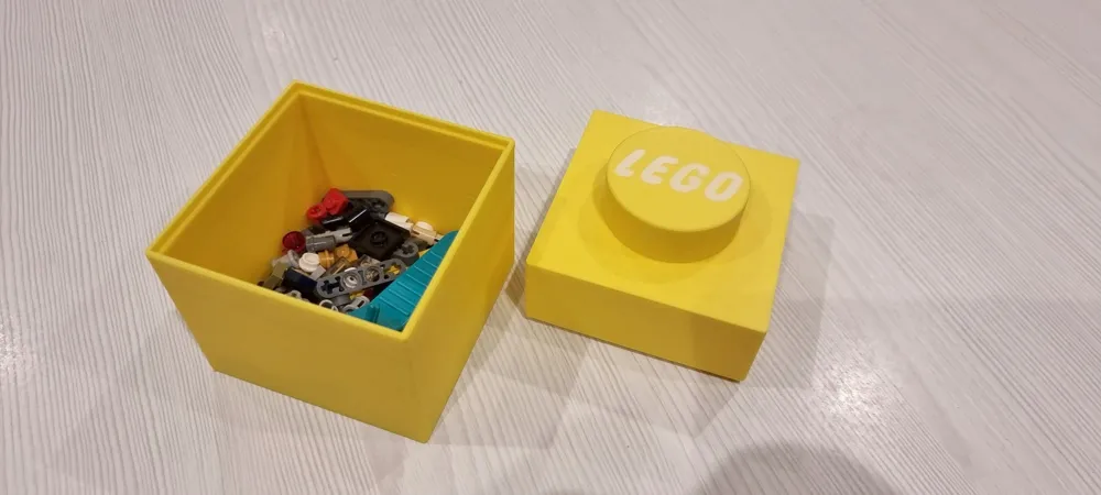 Caja de almacenamiento gigante de ladrillo 1x1 (Escala 10x) - AMS ...