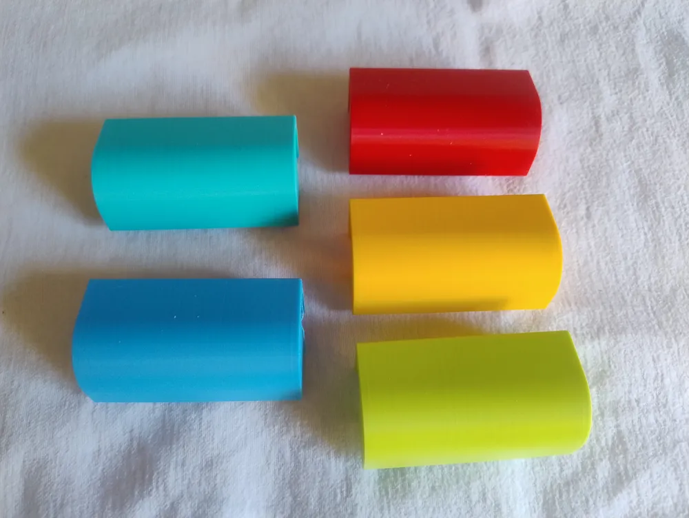 Clip-on drawer handles - any front thickness - Free 3D Print Model ...