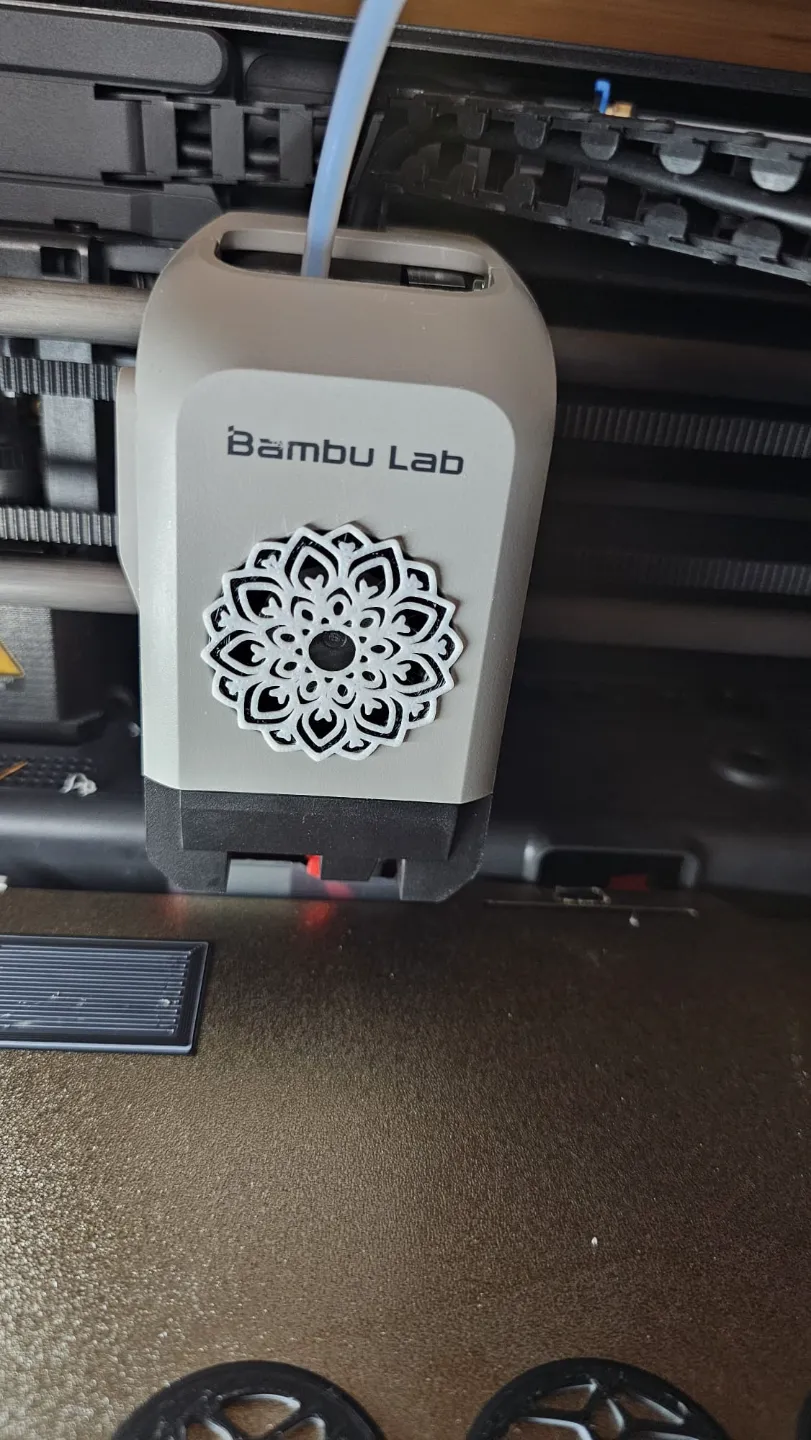 P1S/P1P Fan Cover Flower by Barika - MakerWorld