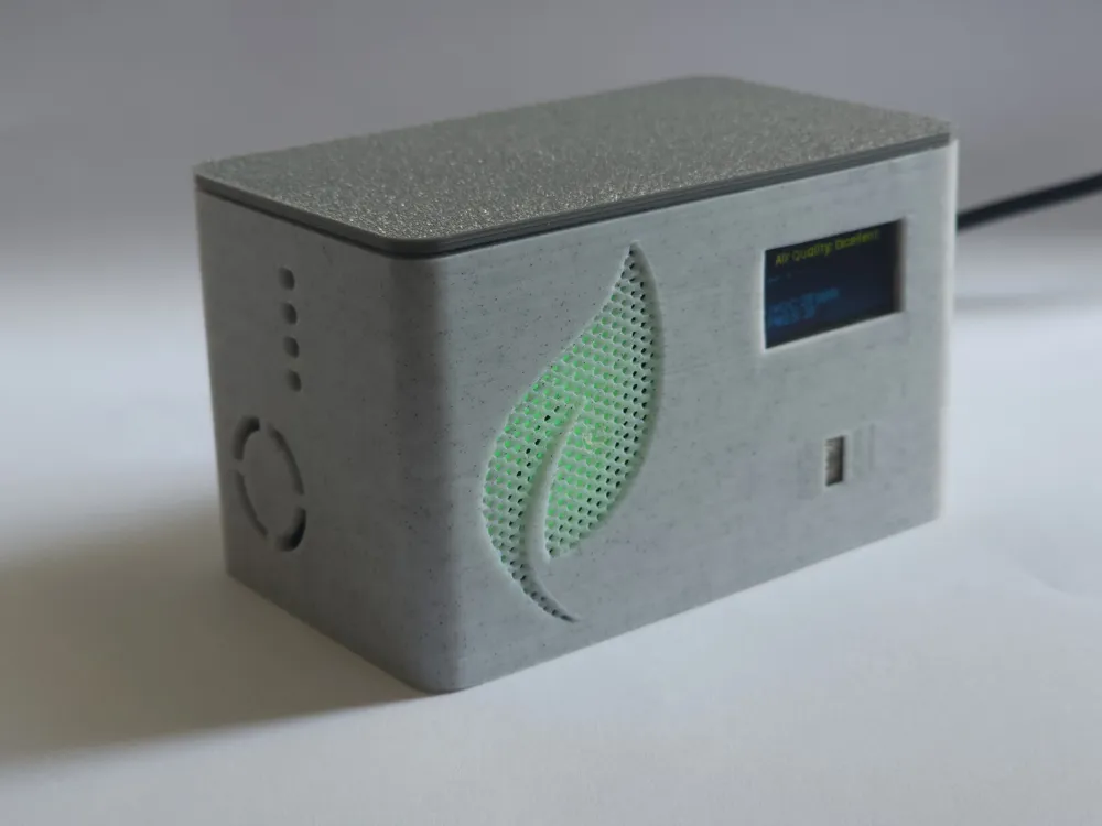 Air Quality Sensor - ESPHome for Home Assistant - Free 3D Print Model ...
