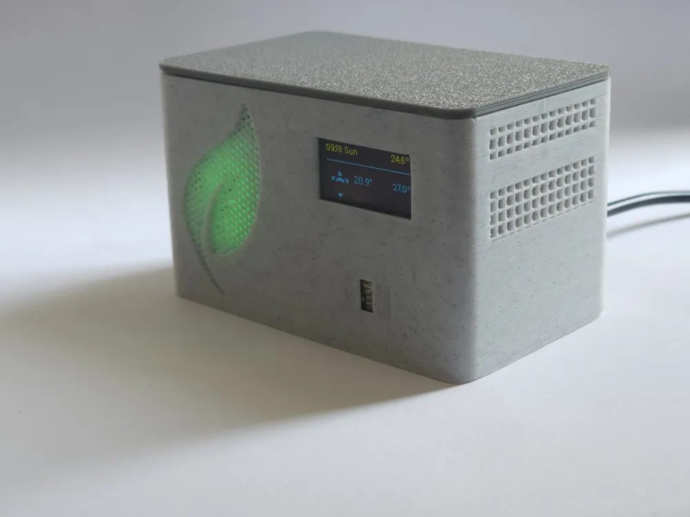 Air Quality Sensor - ESPHome for Home Assistant - Free 3D Print Model ...