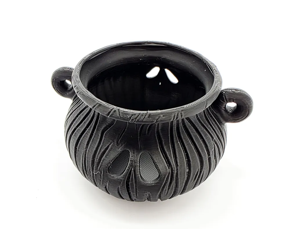 Haunted Cauldron - Flat Bottom by Triple G Workshop MakerWorld ...