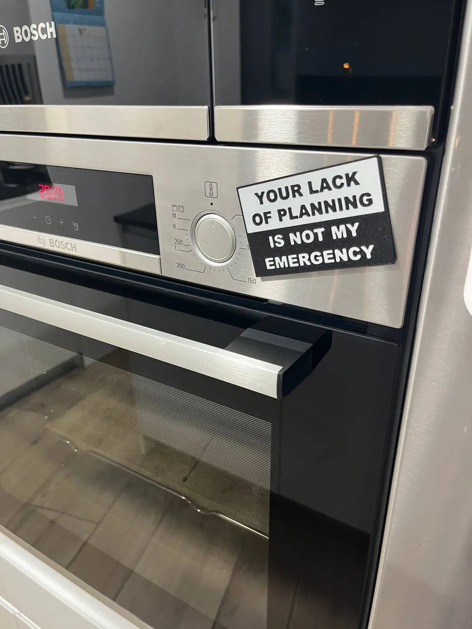 Your lack of planning is not my emergency sign by slok - MakerWorld