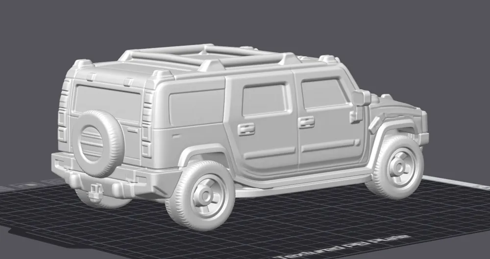Hummer H2 3D Car Model by CarLover MakerWorld: Download Free 3D Models