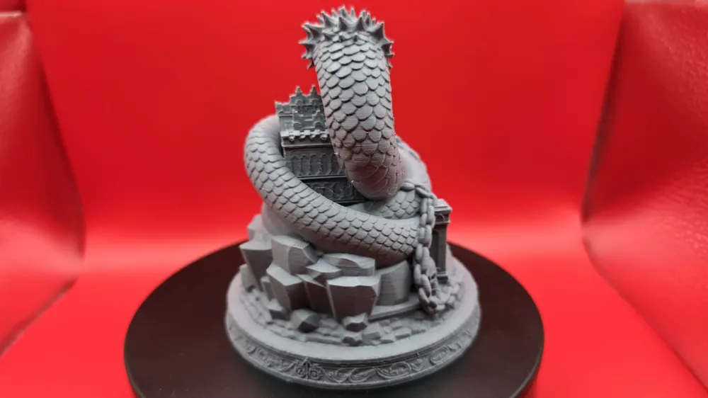 Abyssal Thronebound Basilisk - Free 3D Print Model - MakerWorld