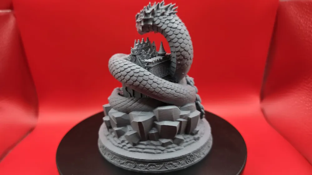Abyssal Thronebound Basilisk - Free 3D Print Model - MakerWorld