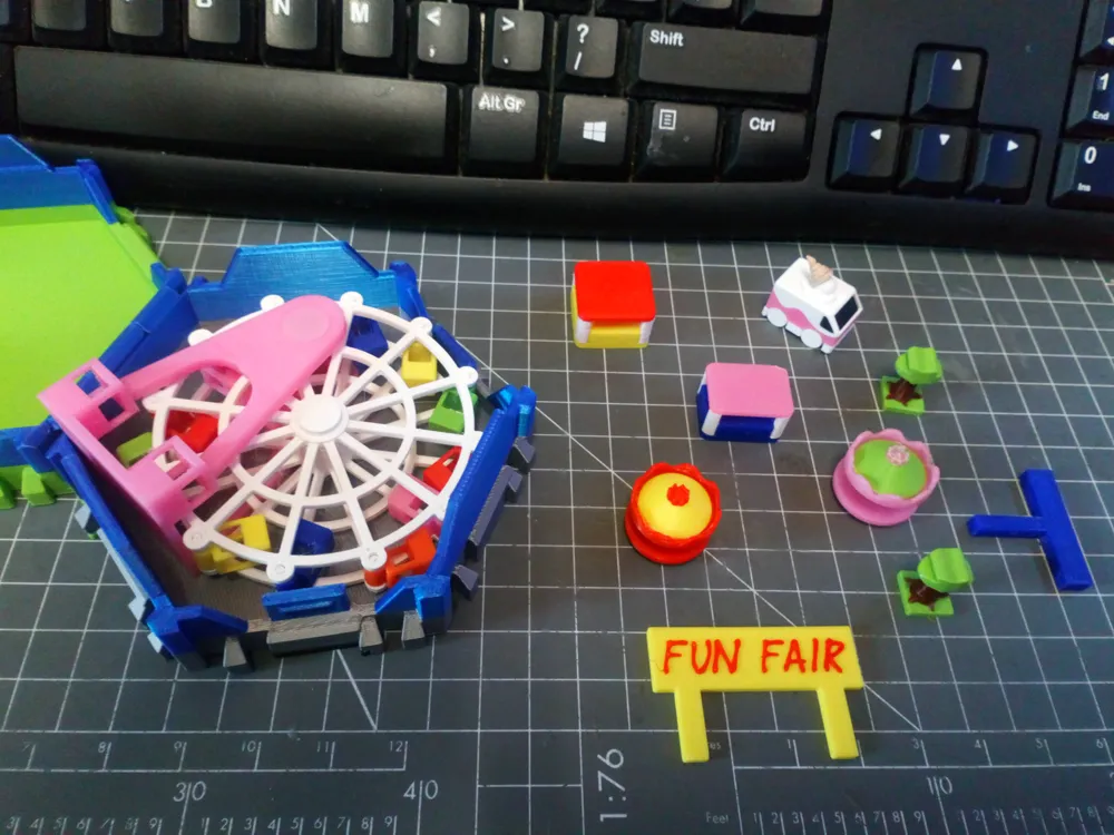 Little Cities - Fun Fair by neil3dprints - MakerWorld