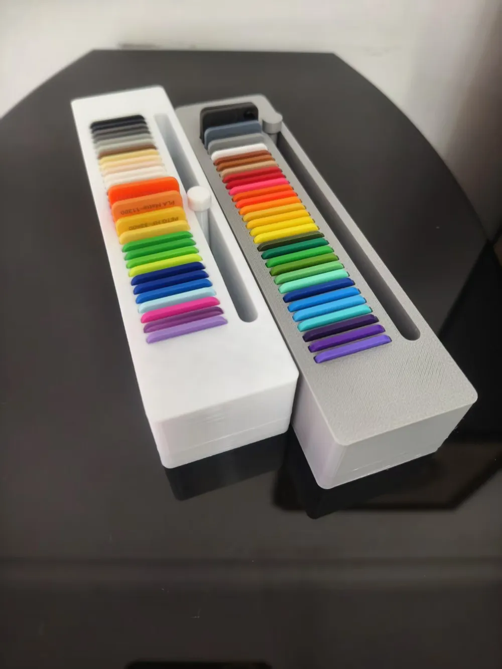 Bambu Filament Swatch Organizer and Display Case for A1 mini by user ...