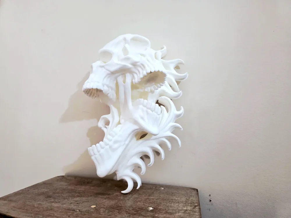 Chaos Skulls - Wall Hang by DTM247 MakerWorld: Download Free 3D Models