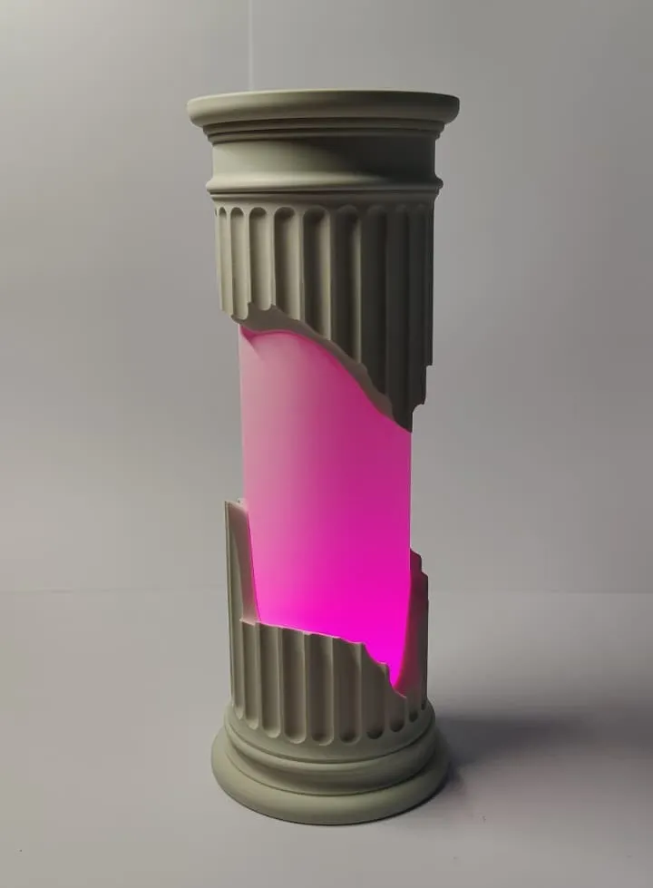 Lâmpada Coluna Olympus - Luz de Pilar Grega Antiga por DerFerb121 MakerWorld: Baixe modelos 3D ...