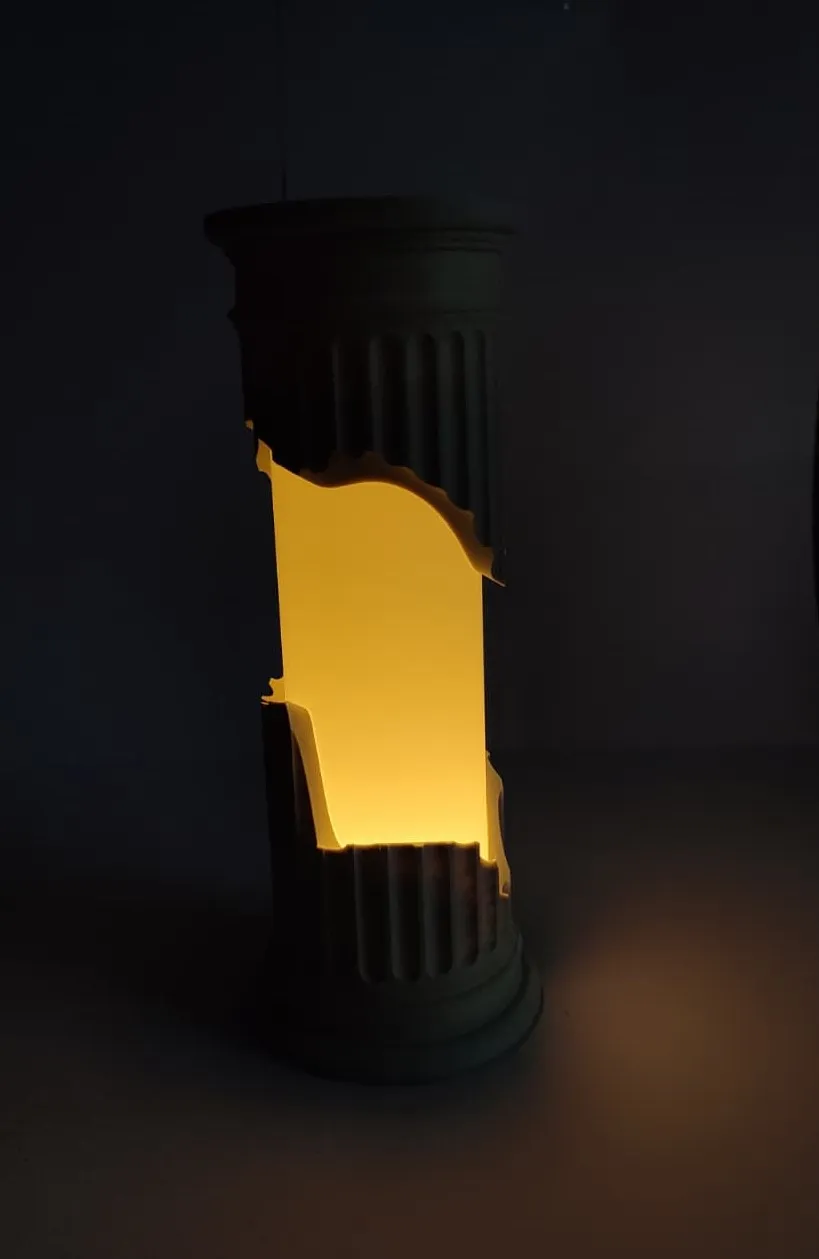 Lâmpada Coluna Olympus - Luz de Pilar Grega Antiga por DerFerb121 MakerWorld: Baixe modelos 3D ...