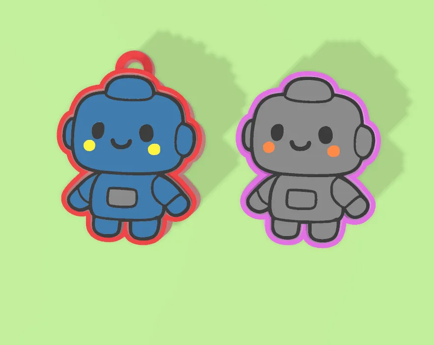 Kawaii Robot Clicker by Press&Play 3D MakerWorld: Download Free 3D Models