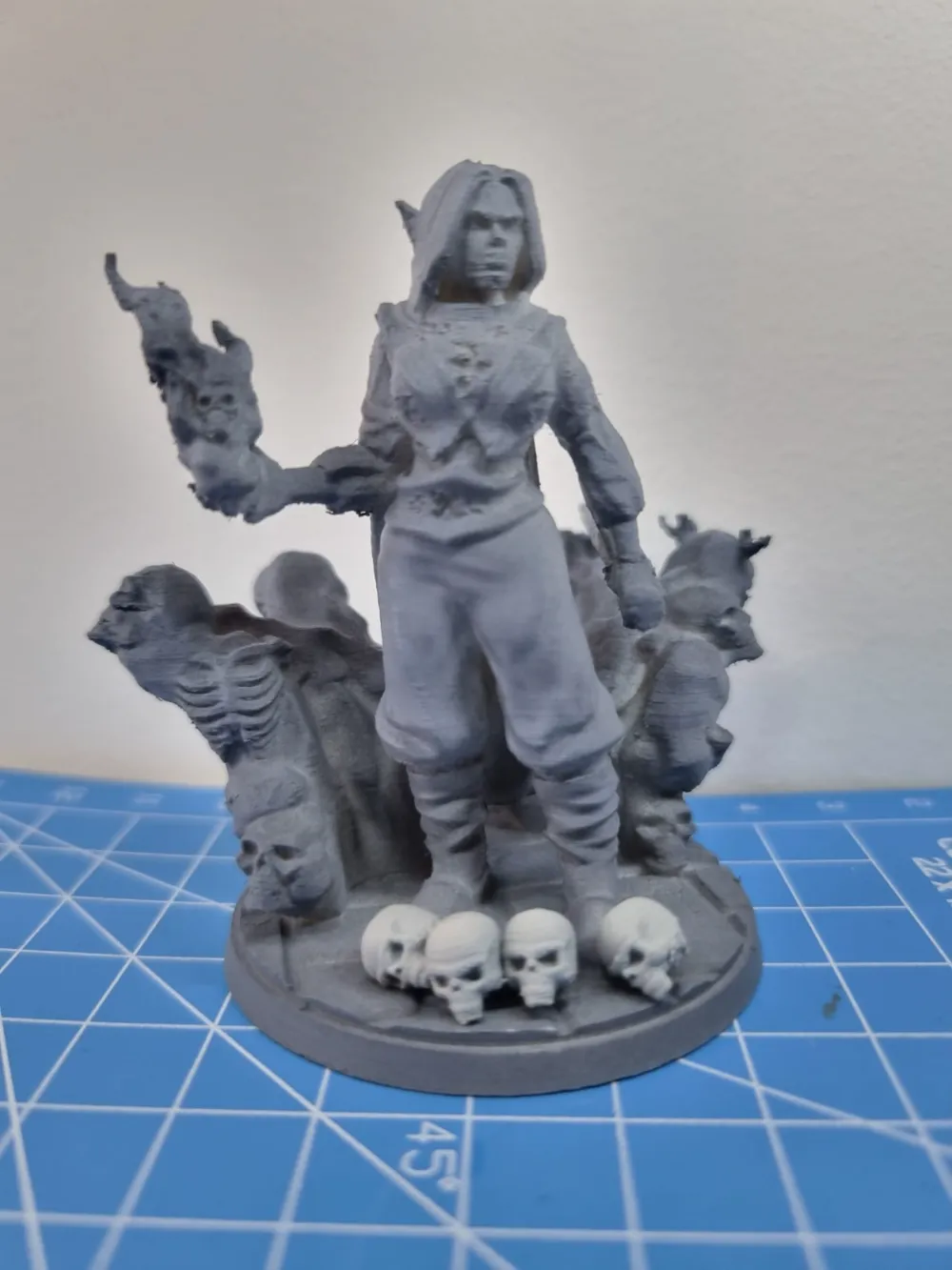 Skull for Tabletop Miniature Base / Decoration Remixed by Petur Printur ...