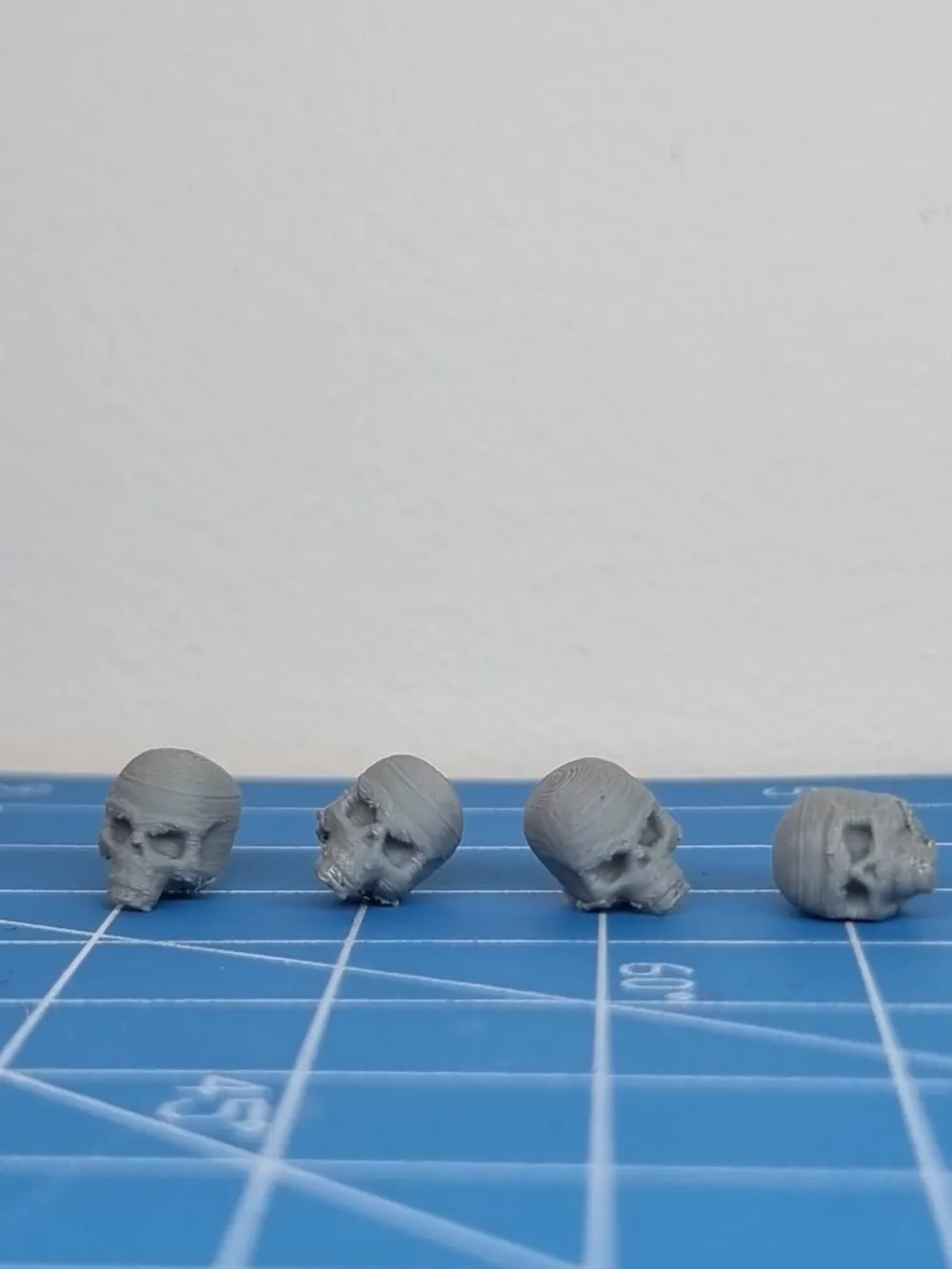 Skull for Tabletop Miniature Base / Decoration Remixed by Petur Printur ...