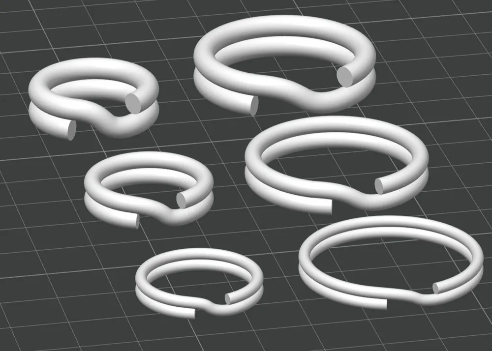 Classic Key Ring by BoringThings - MakerWorld