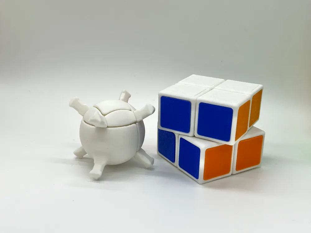 Rubik's Cube Puzzle 2x2x2, 3 Varianten – Kostenloses 3D-Druckmodell ...
