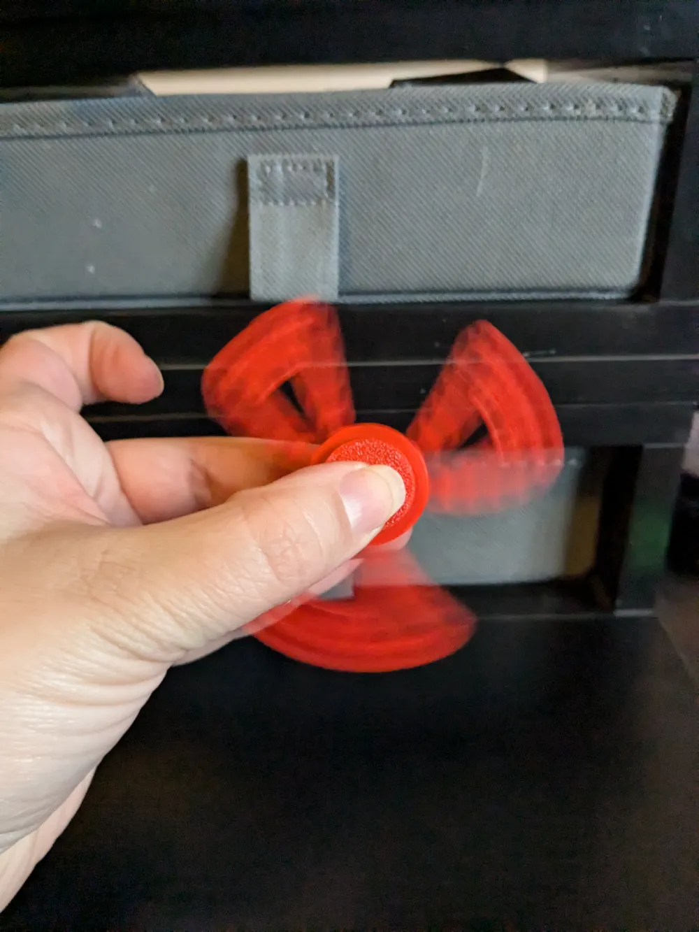 Candy Cane Snowflake Fidget Spinner by BBB3D - MakerWorld